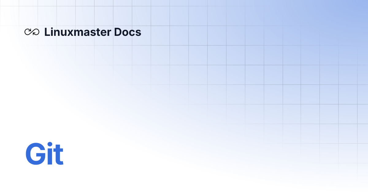 Git | Linuxmaster Docs